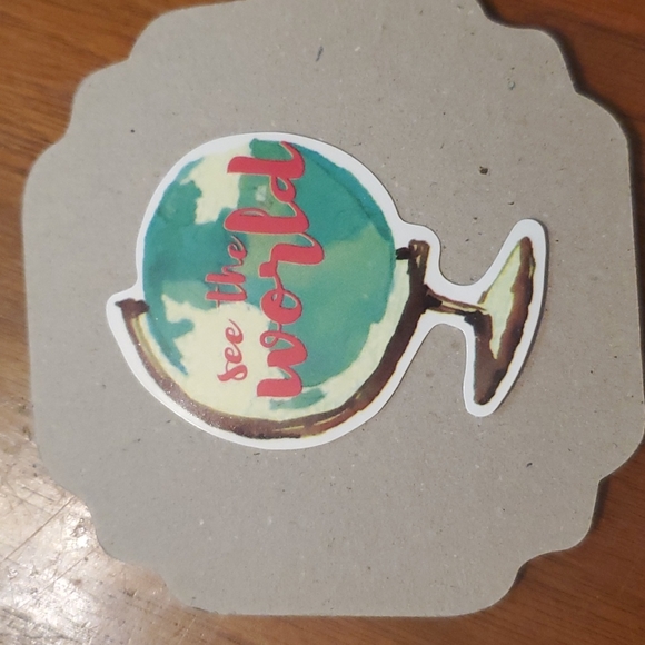 Other | See The World Sticker | Poshmark